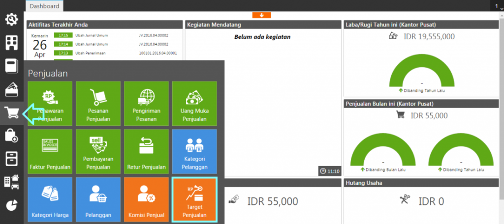 Tutorial Accurate Online : Target Penjualan Barang