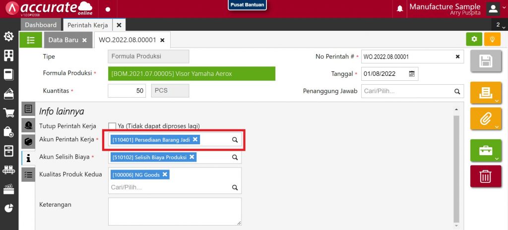 Fitur Terbaru Accurate : Error “Detail Barang XXX Tidak Benar